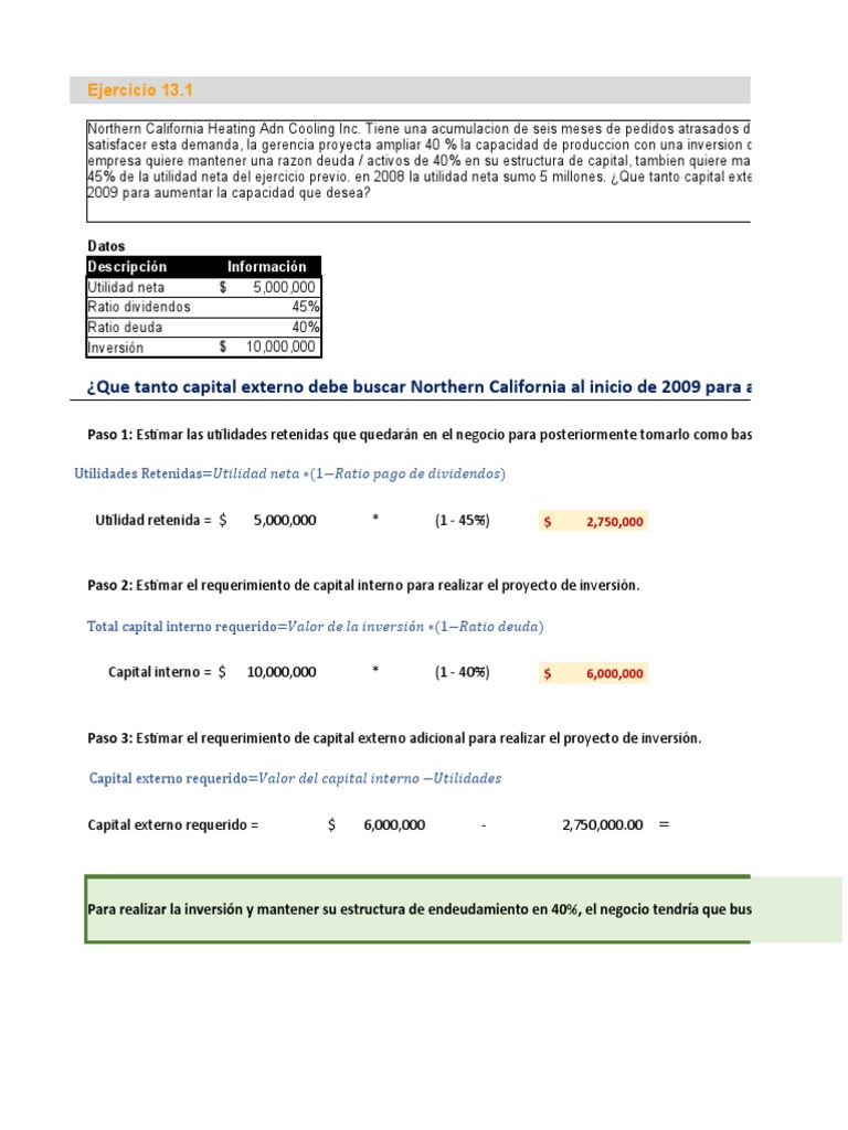 Tarea # 4 | PDF | Compartir (Finanzas) | Dividendo