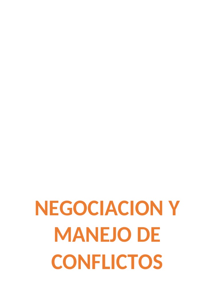 Manual de Curso Manejo de Conflictos | PDF | Conflicto (proceso) | Las emociones