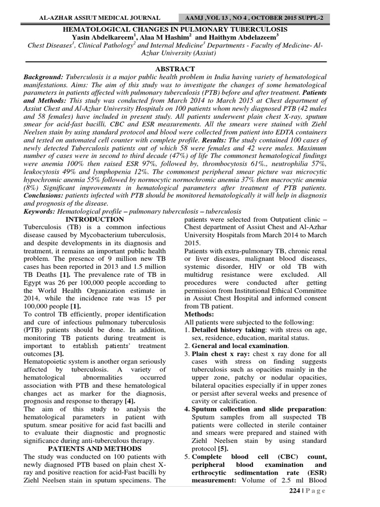 Al-Azhar Assiut Medical Journal Aamj, Vol 13, No 4, October 2015 Suppl ...
