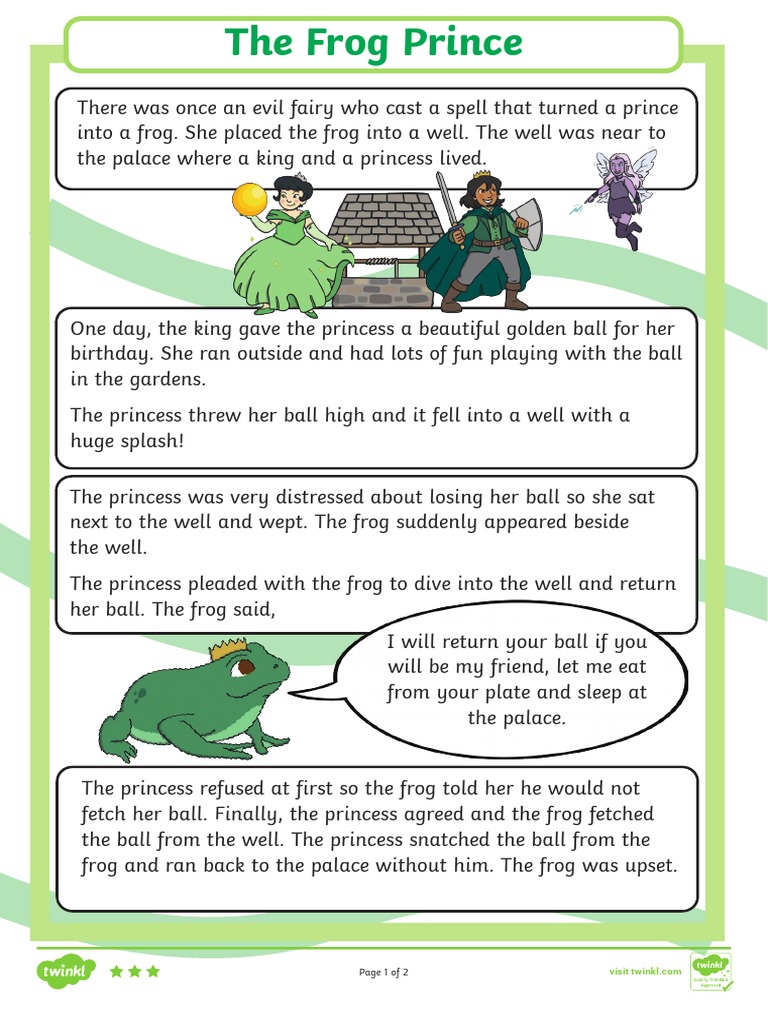 The Frog Prince | PDF