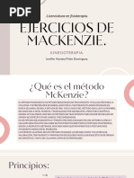 Ejercicios de Mckenzie | PDF