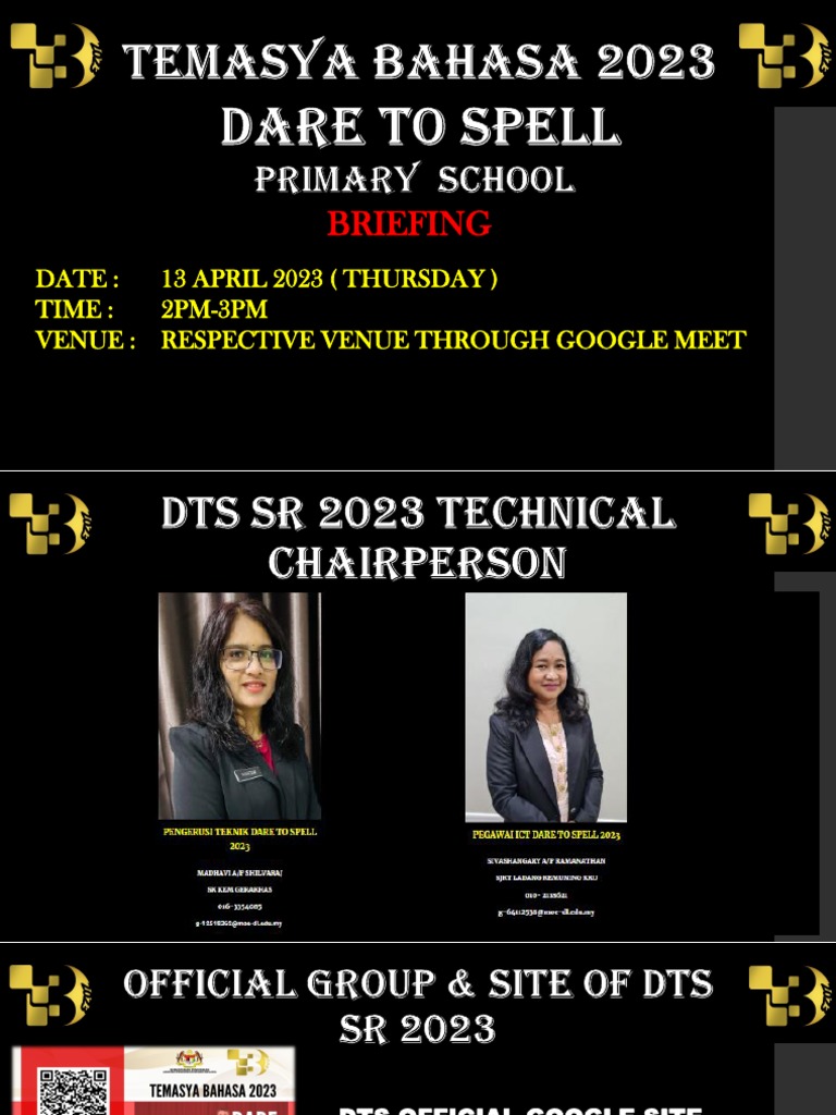 Dare To Spell SR 2023 | PDF