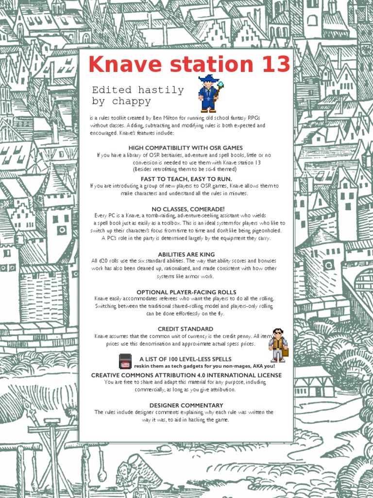 "Knave RPG: Classless OSR Toolkit" | PDF