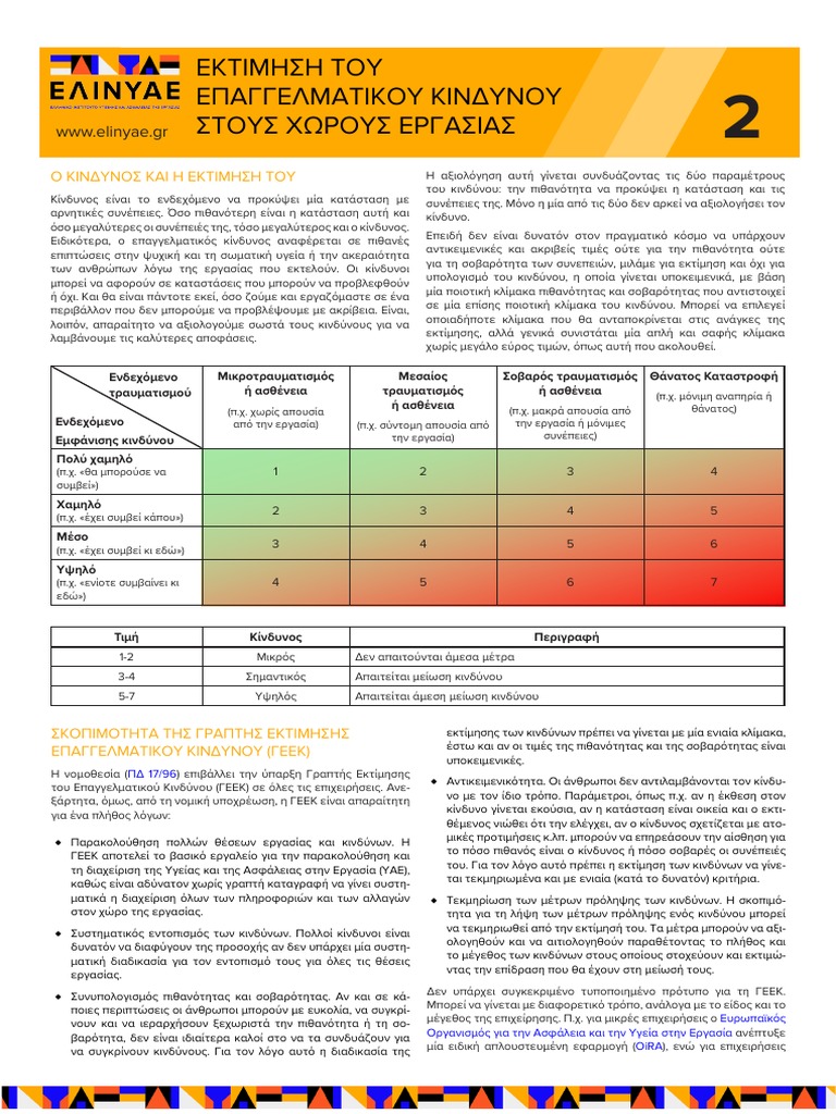 Factsheet 2 Ektimisi Kindinou | PDF