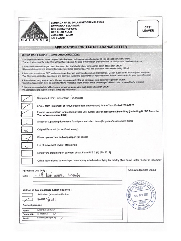 LHDN Nur Syahira | PDF