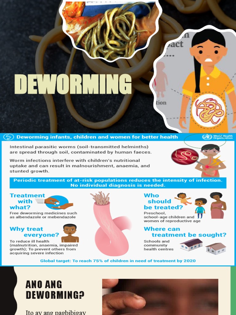 Community Deworming | PDF | Public Health | Medical Specialties