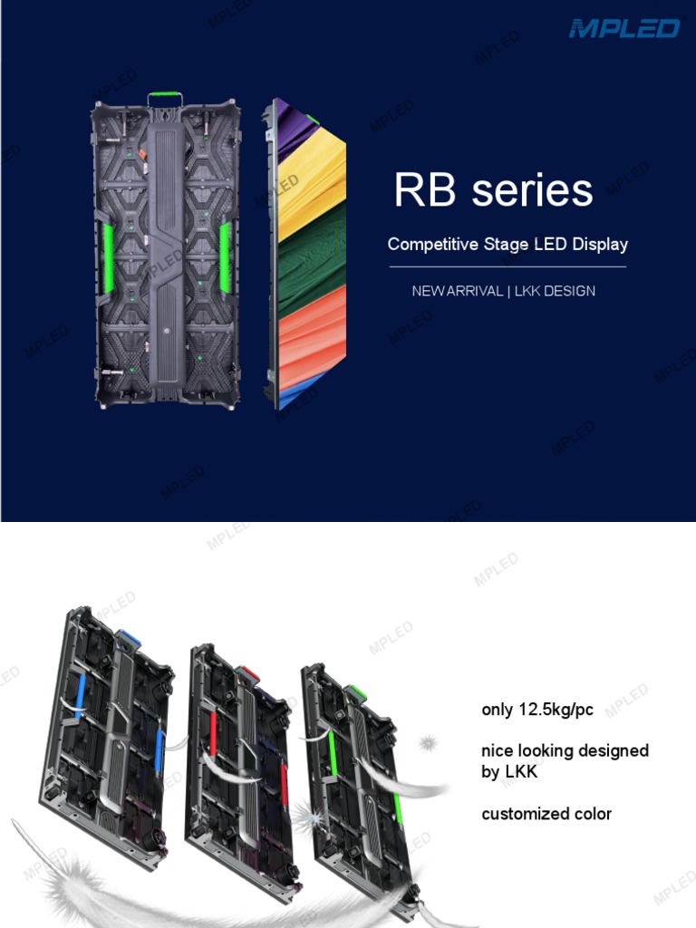 1a.. RB Series - LED Display Brochure-MPLED | PDF