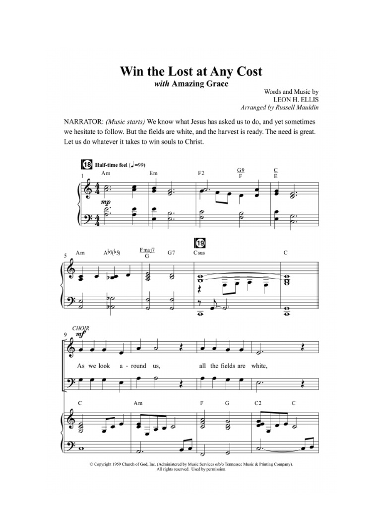 Win The Lost at Any Cost | PDF