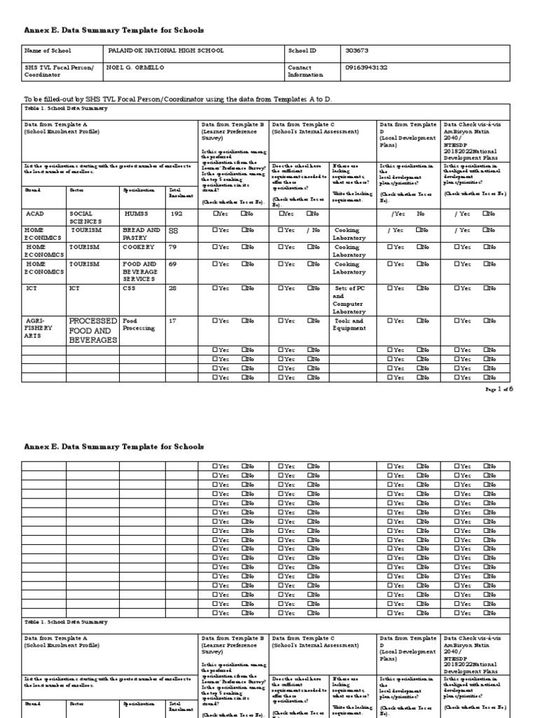 Annex e | PDF | Computing | Information Technology