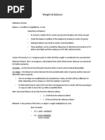 Center of Balance Determination Guide | PDF | Cargo | Axle
