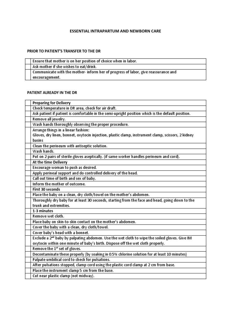 Unang Yakap | PDF | Childbirth | Breastfeeding