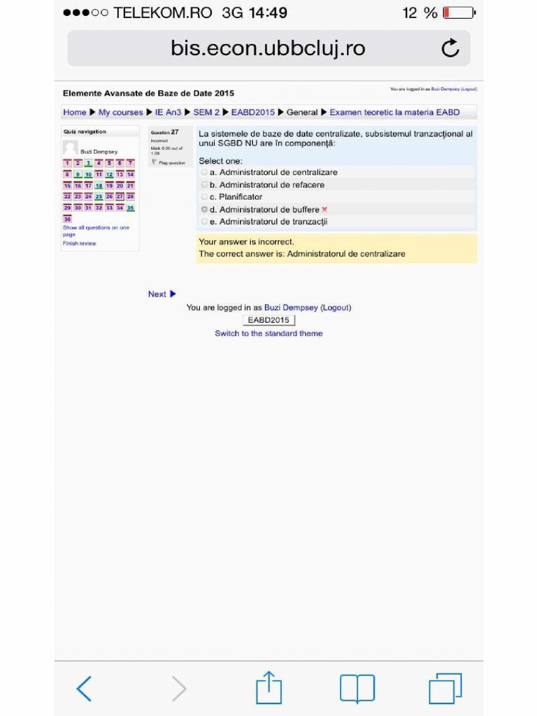Grile Baze | PDF | Sql | Databases