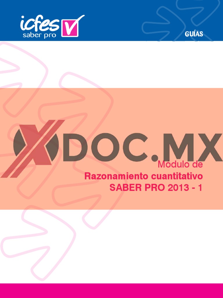 Xdoc - MX Modulo en Razonamiento Cuantitativo | PDF | Matemáticas | Información
