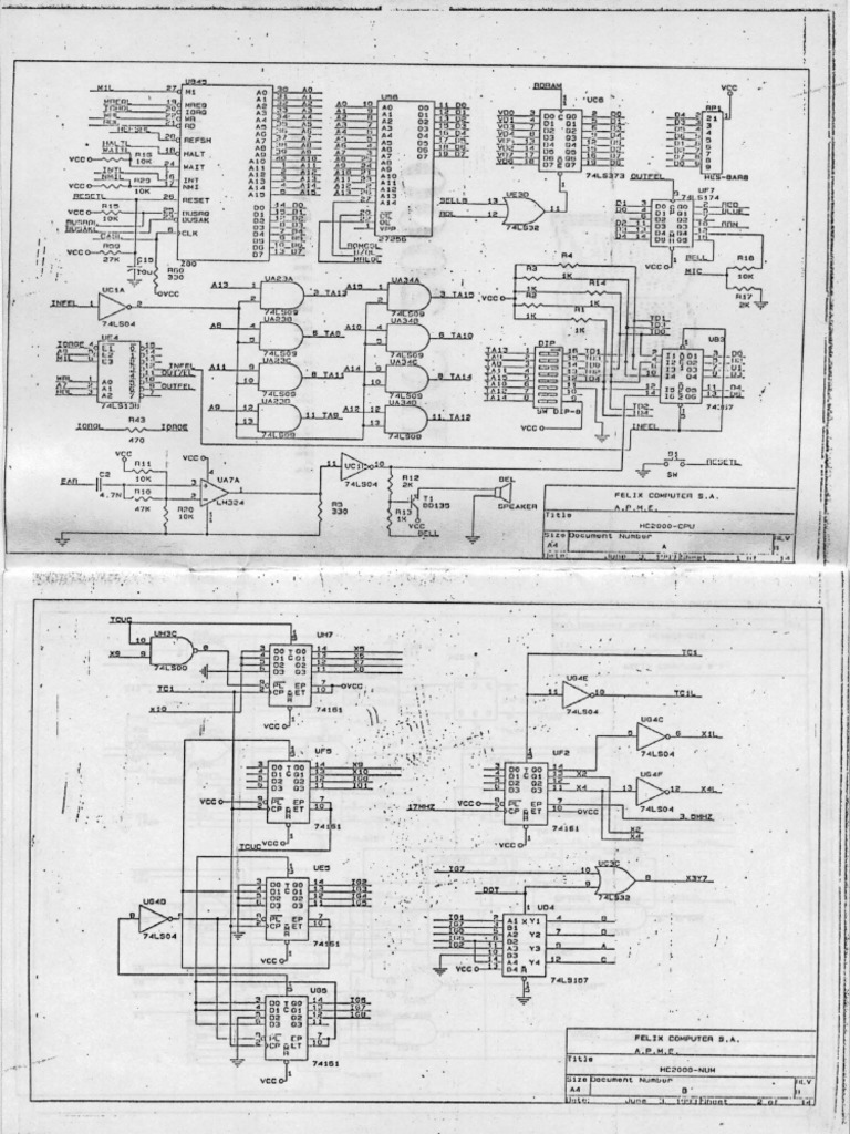 ICE Felix - HC2000 Schematics | PDF