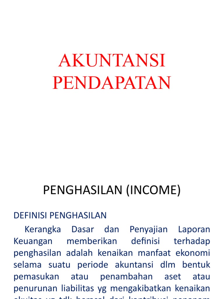 Akm 2 Akuntansi Pendapatan Pdf
