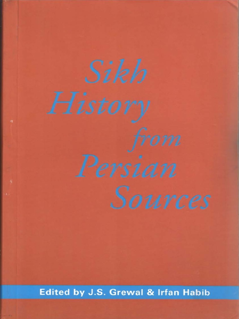 Sikh History From Persian Sources | PDF