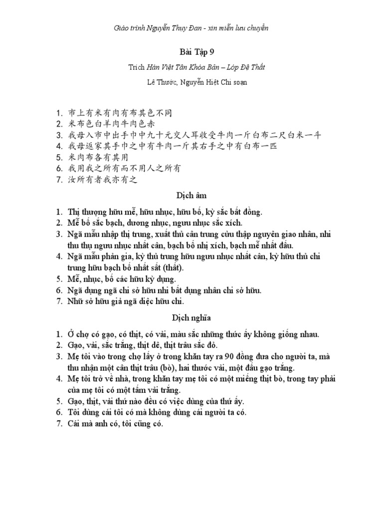 NTĐ HVNM BT5 2021 | PDF