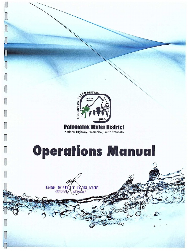 Operations Manual | PDF