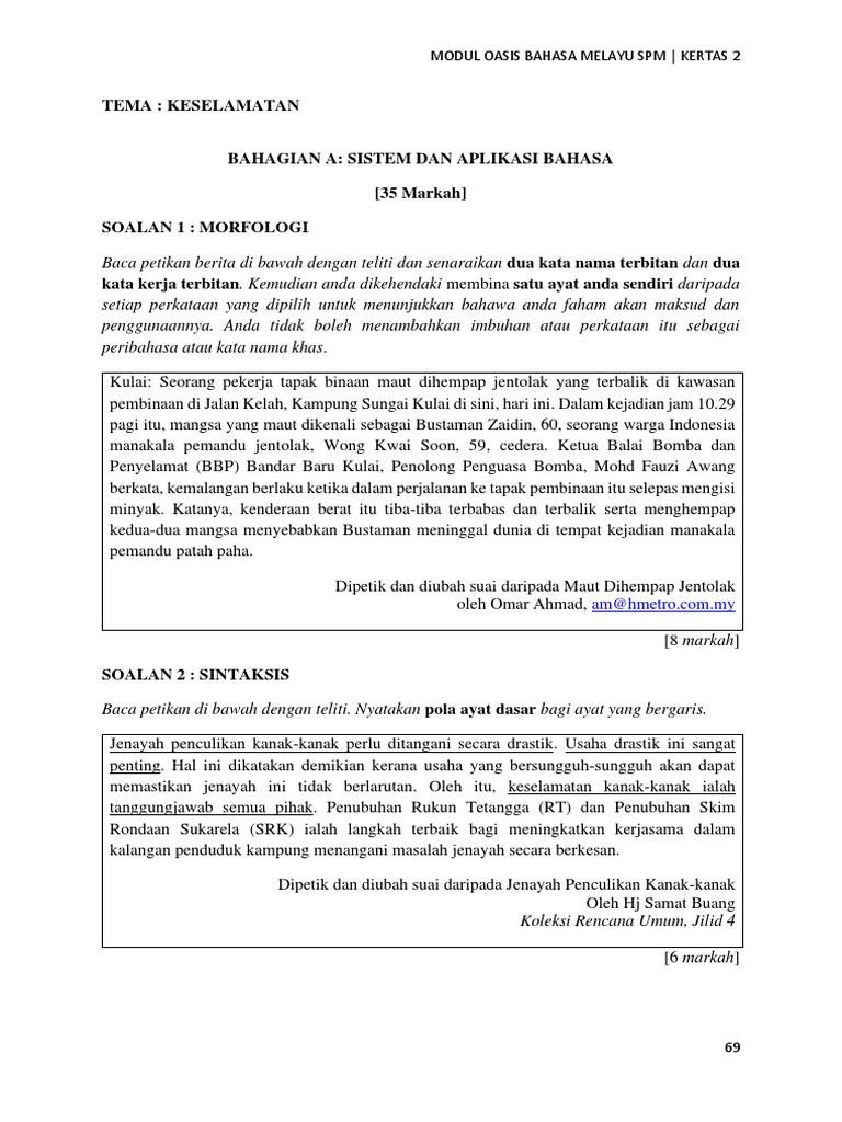 016 Modul Oasis BM SPM Kertas 2-19-27 | PDF