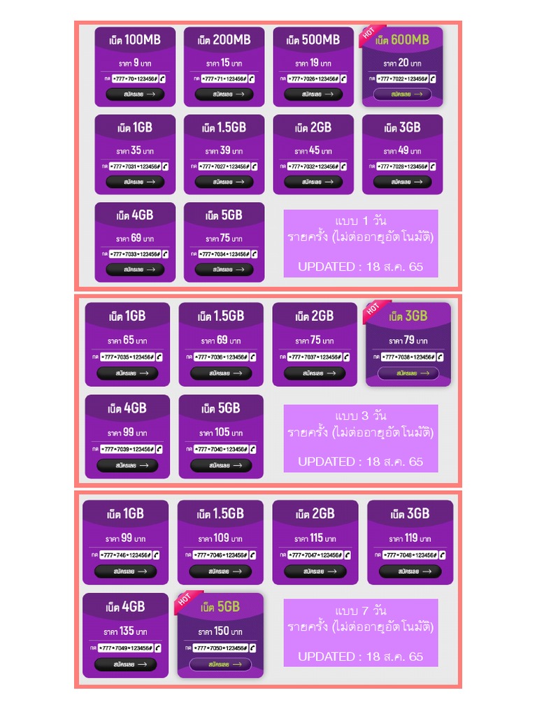 12call Net Pack 18:08:2022 | PDF