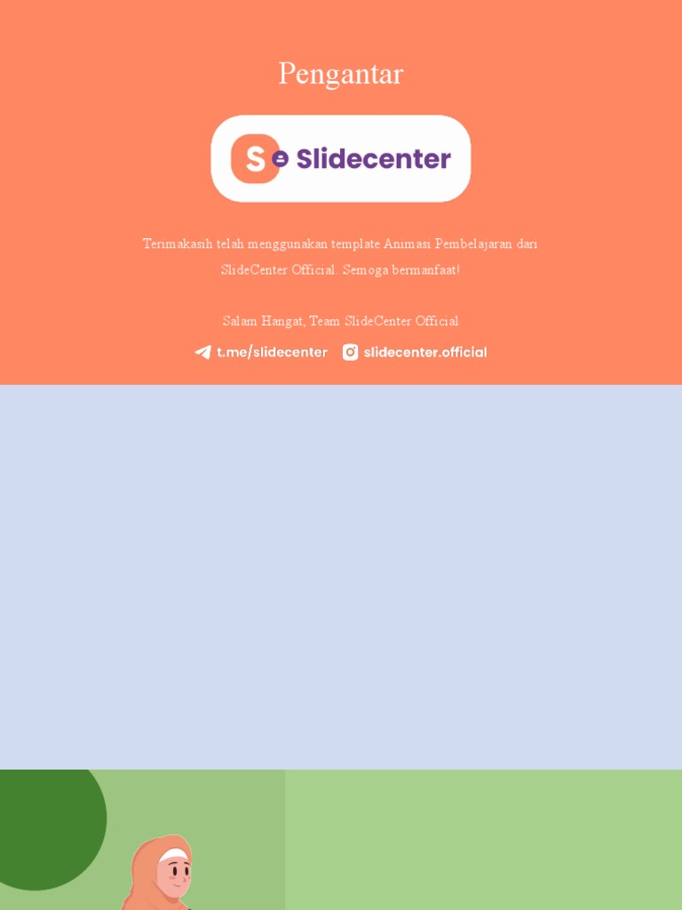 Blank - Template Animasi Pembelajaran - 1 - 1 | PDF