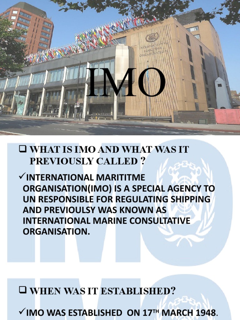 Imo Presentation - Sharafat Mulla | PDF