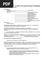 KP Forms Tagalog | PDF