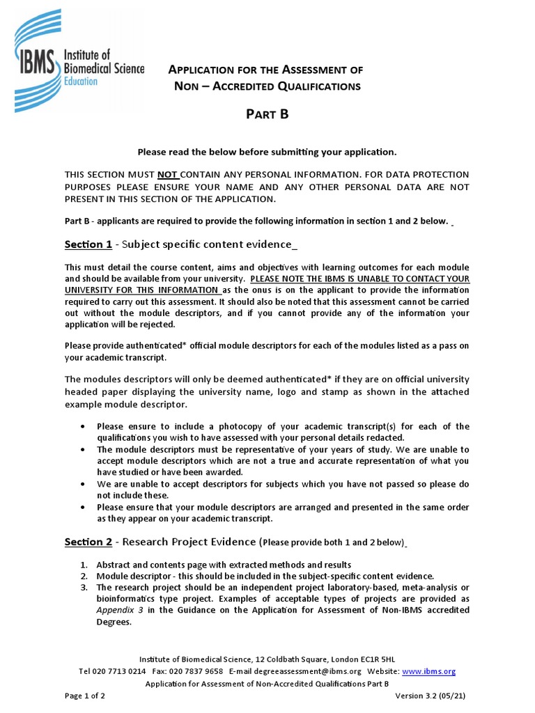 Non-Accredited Degree Assessment Guide | PDF | Information ...