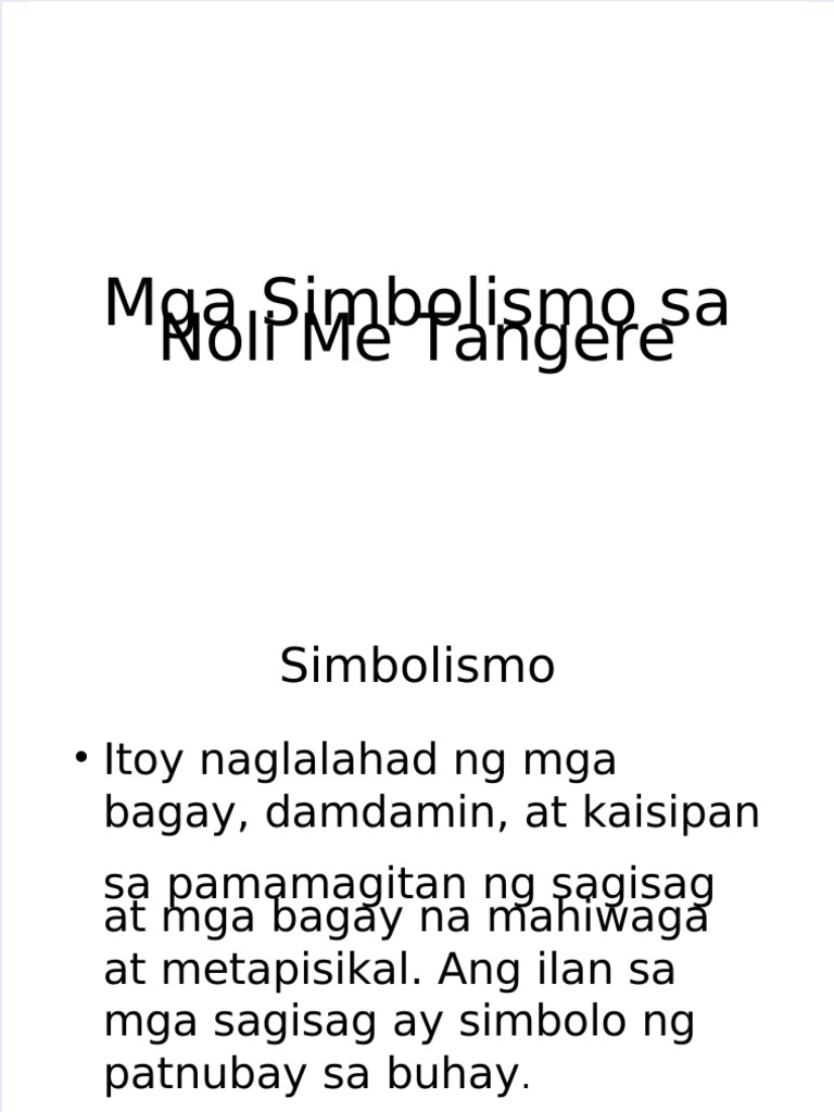 Symbol Noli | PDF