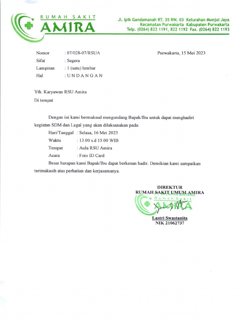 Undangan Foto ID Card-1 | PDF