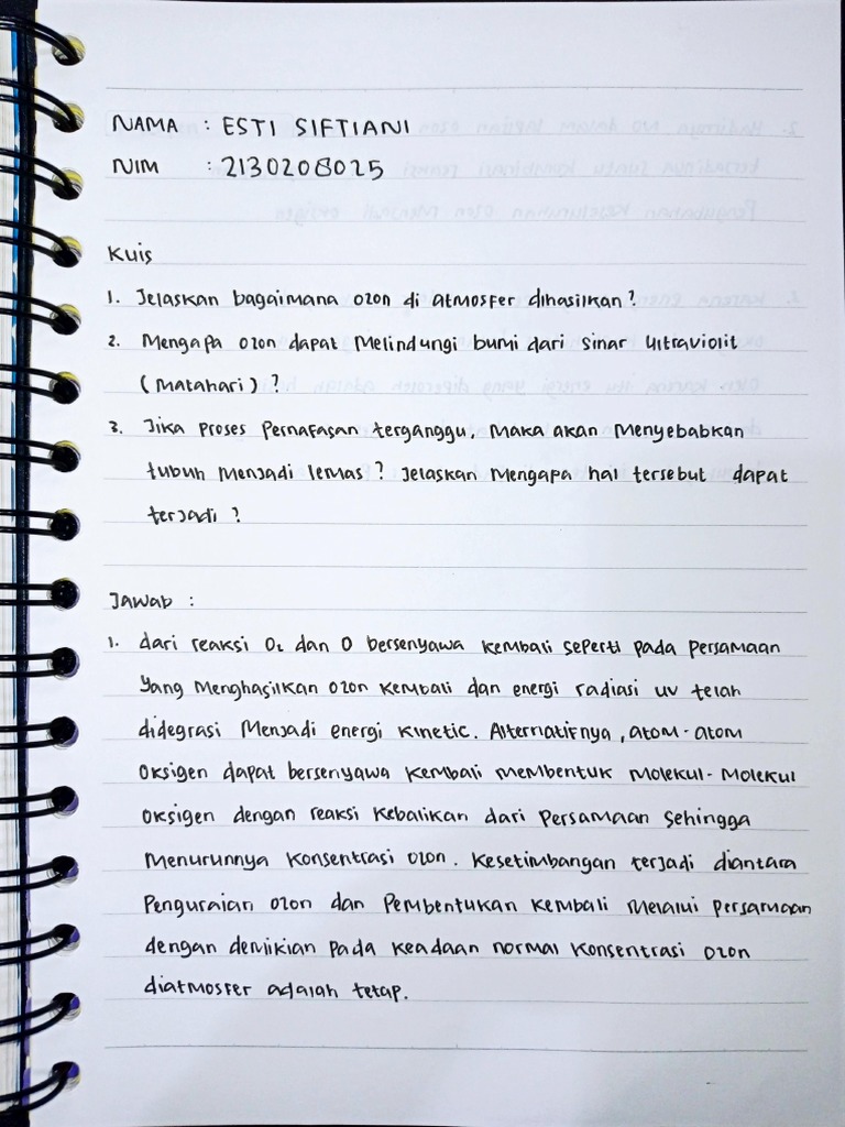 Kuis Esti Siftiani (2130208025) | PDF