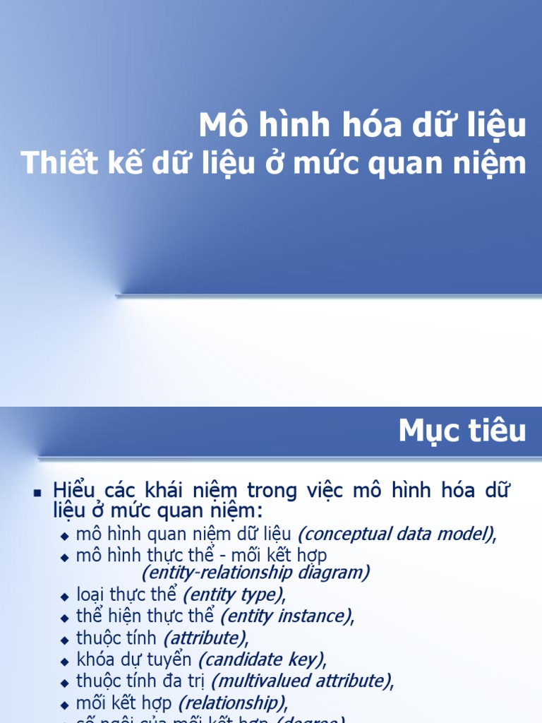 C5 - Mo Hinh Hoa Du Lieu | PDF