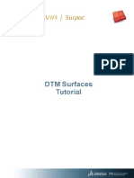 Surpac DTM - Surfaces Tutorial | PDF | Contour Line | Cartesian ...