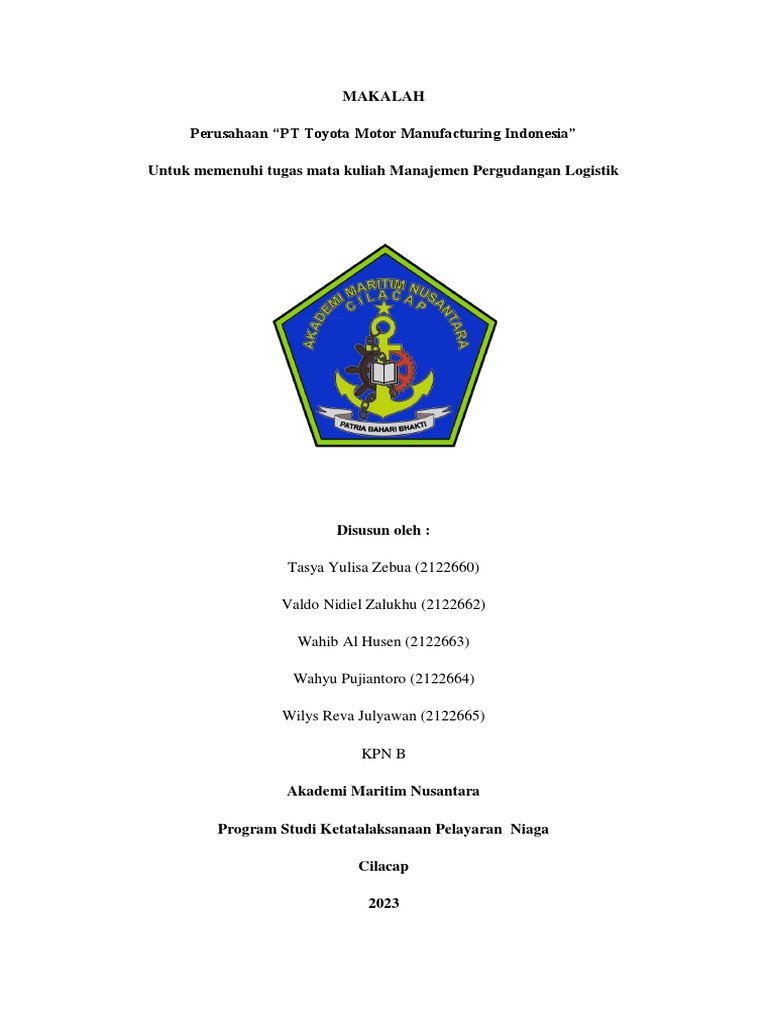 Kelompok 5 Makalah Incoterms PT Toyota | PDF