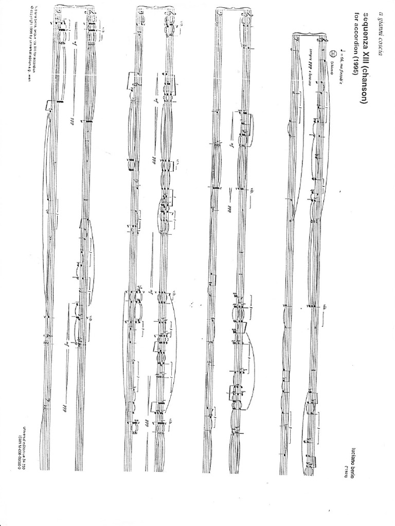 Berio Sequenza | PDF