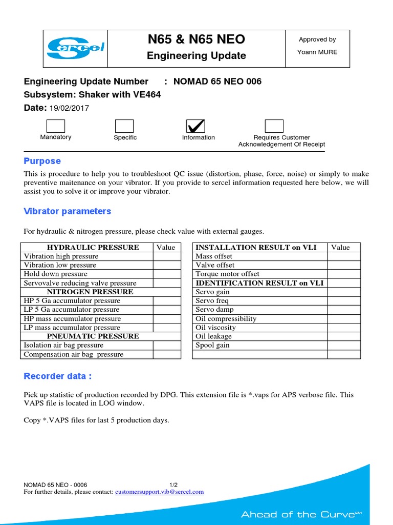 Engineering Update - QC Issue | PDF | Mechanical Engineering