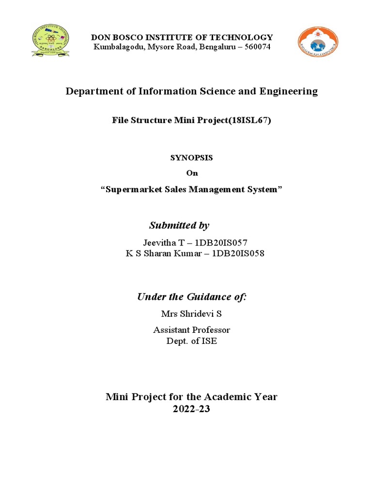 Synopsis Fs B Pdf Python Programming Language Computer Programming