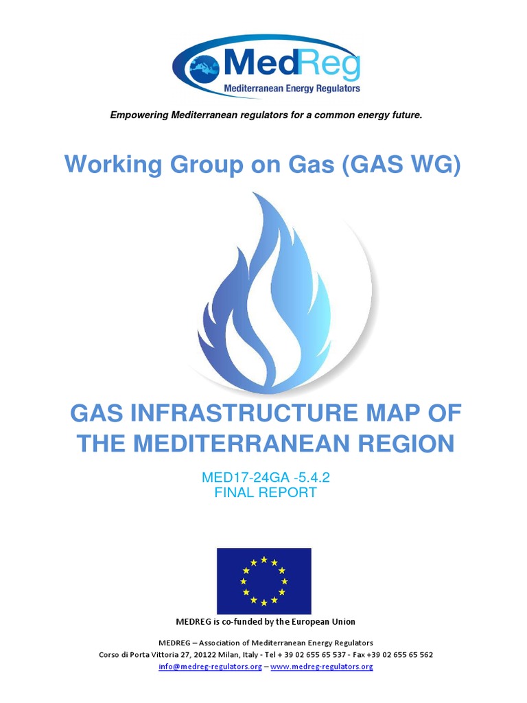 MEDREG Gas Infrastructure Map April 2018 | Download Free PDF ...
