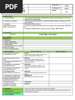 7e's Lesson Plan Template | PDF | Matter | Gases