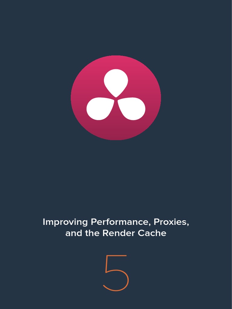 Improving Performance, Proxies, and The Render Cache | PDF | Display Resolution | Graphics ...