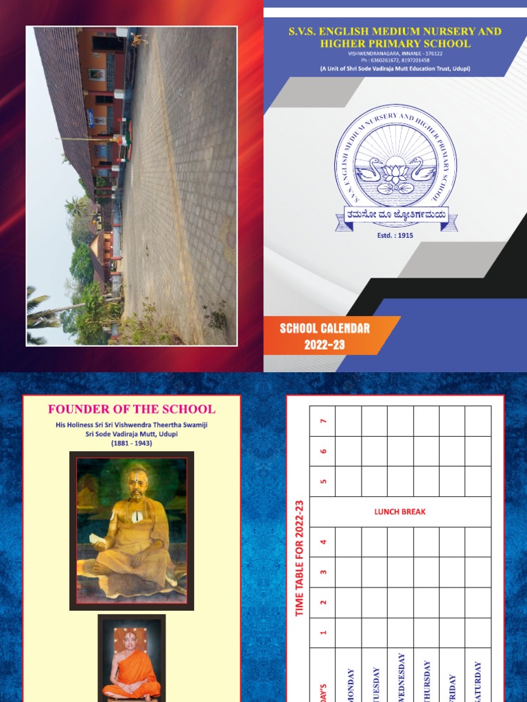 SVS English Medium Innanje | PDF