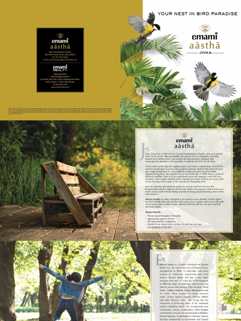 Emami Aastha E Brochure Updated | PDF