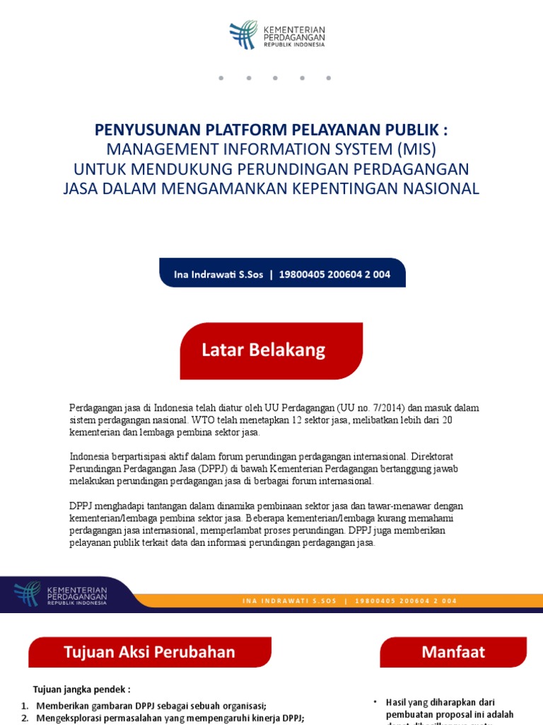 Contoh PENYUSUNAN PLATFORM PELAYANAN PUBLIK | PDF