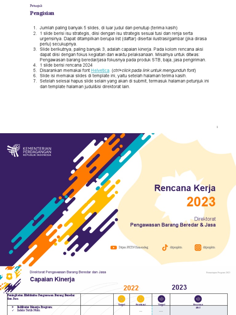 Template Bahan Paparan | PDF