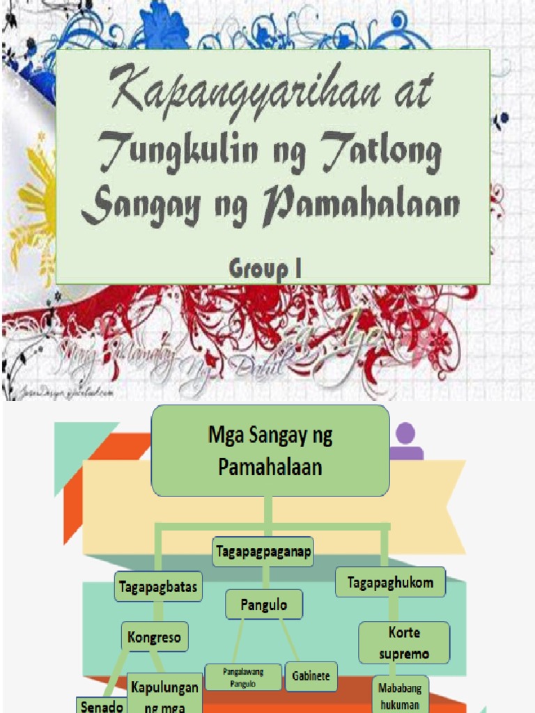 Kapangyarihan at Tungkulin Ng Tatlong Sangay Ng Pamahalaan (4) | PDF