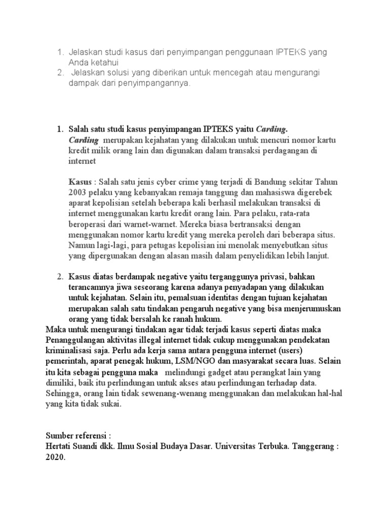 Diskusi 7 - Isbd | PDF