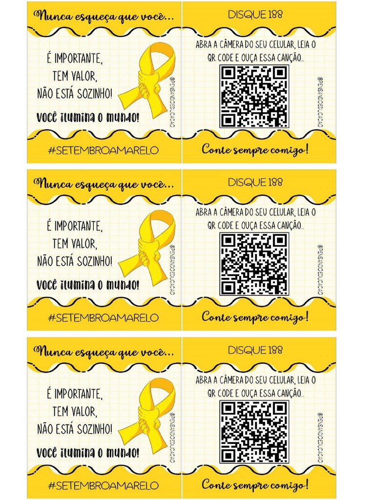 Setembro Amarelo | PDF