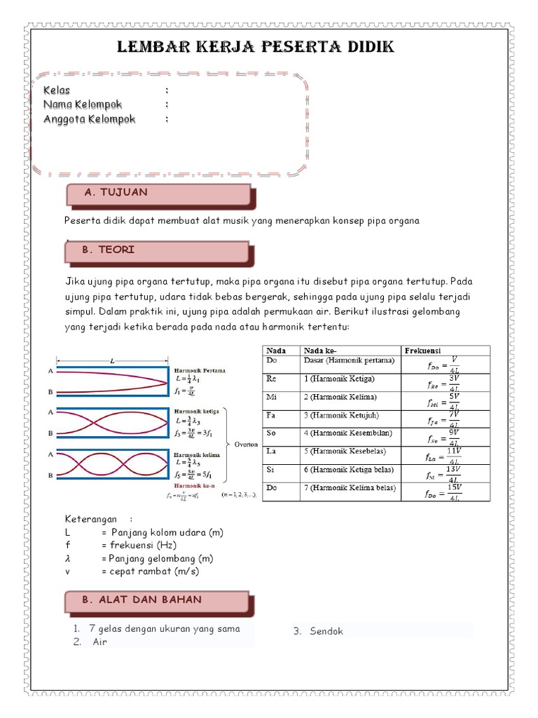 Alat Musik Pipa Organa dari Gelas Air | PDF | Seni & Disiplin Bahasa