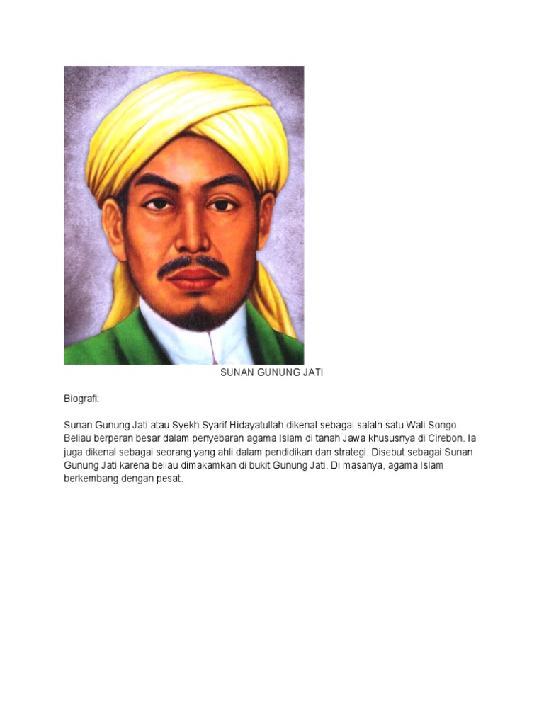 Sunan Gunung Jati | PDF