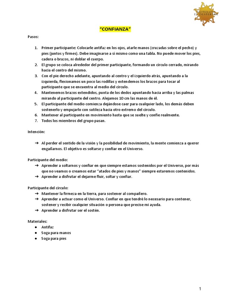 Ejercicios Encuentro | PDF | Agua | Amor